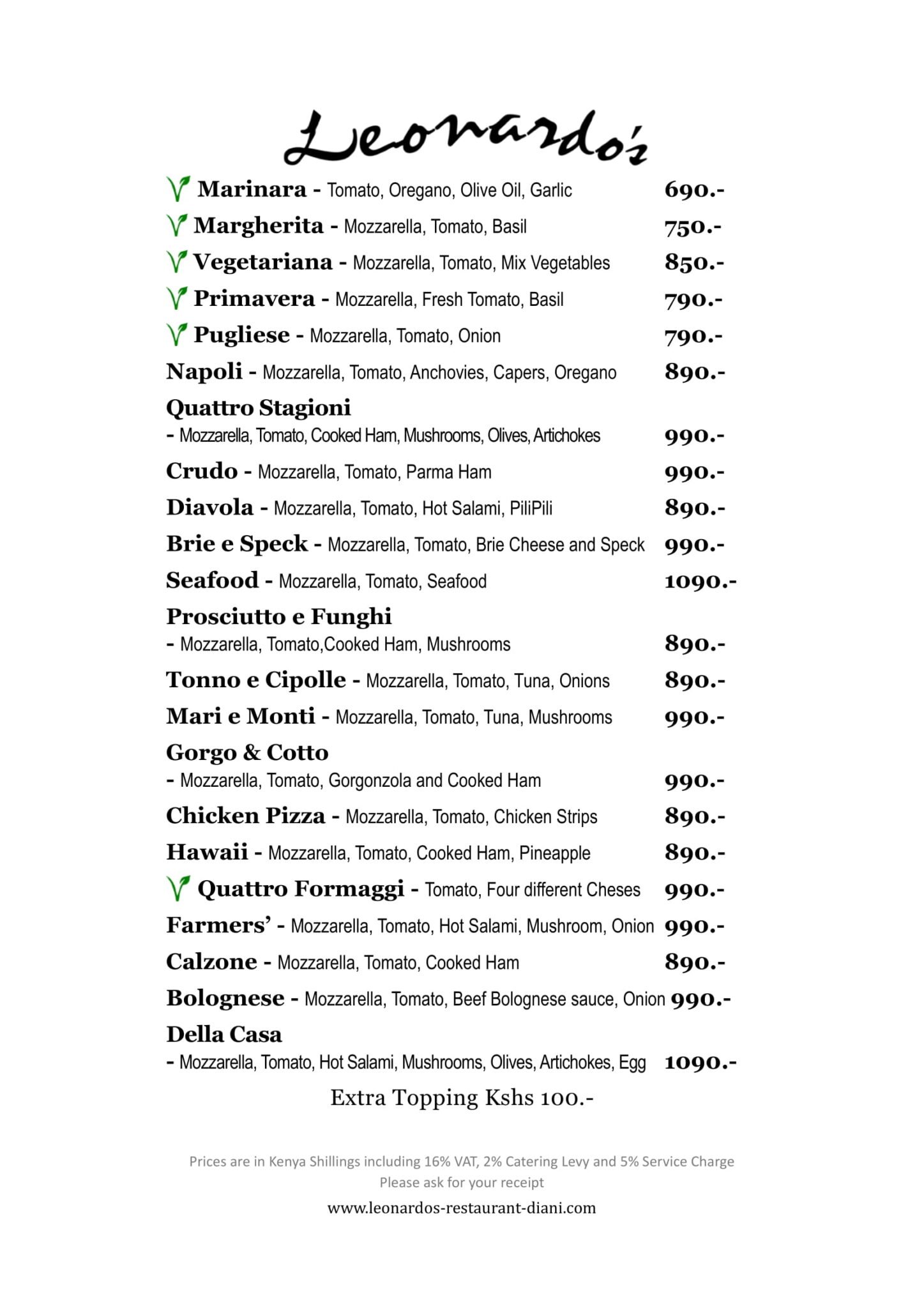 Leonardo's - EatOut