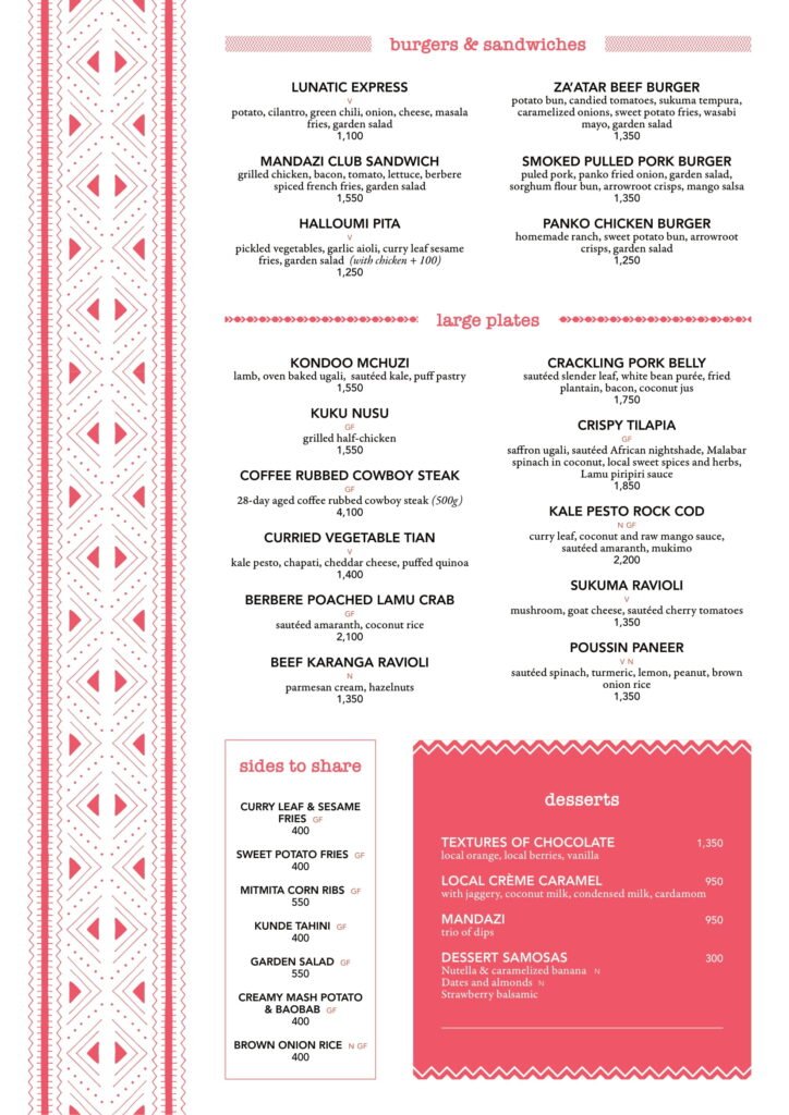 Book a table at Jiko Restaurant with EatOut